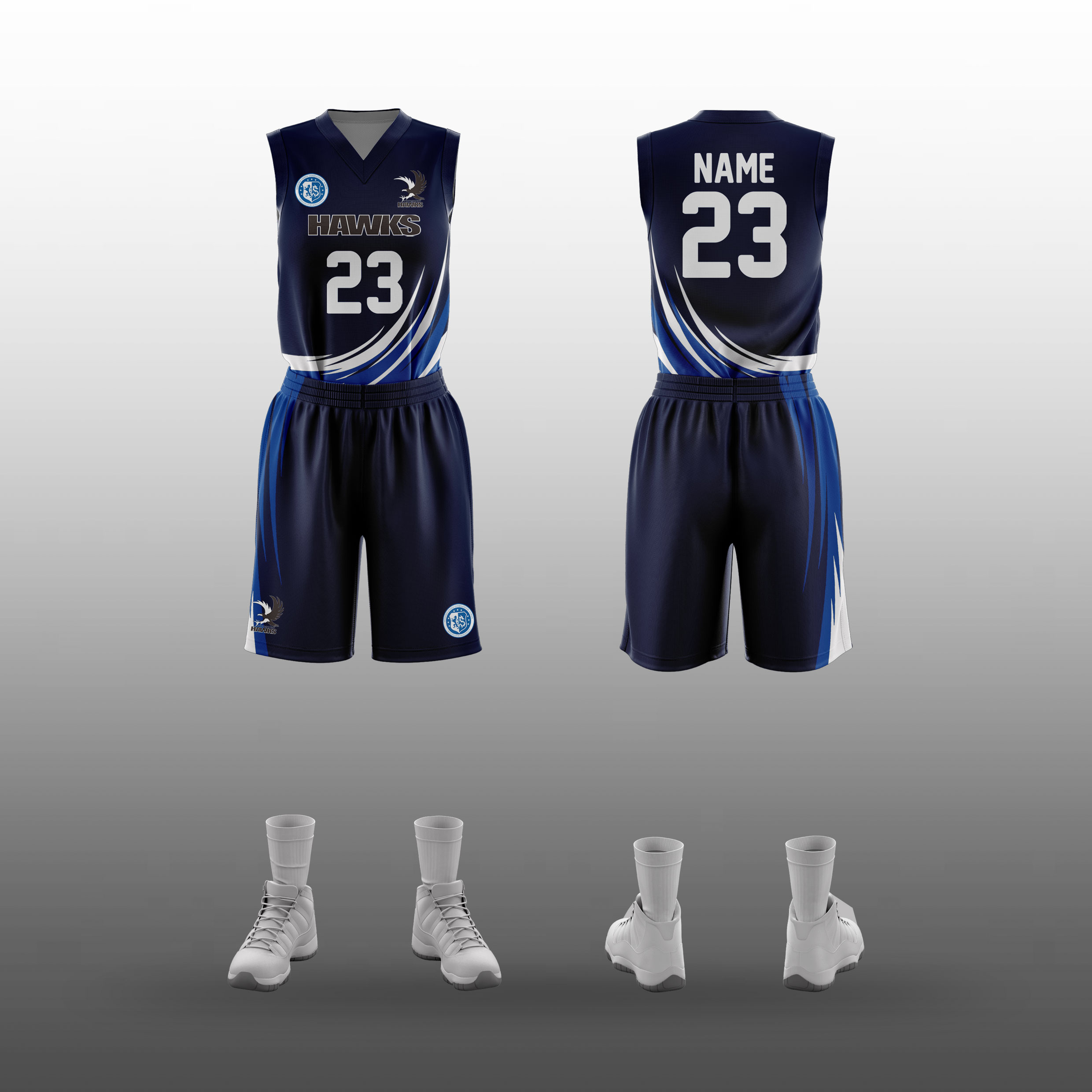 Girls Basketball kit 女装篮球球服
