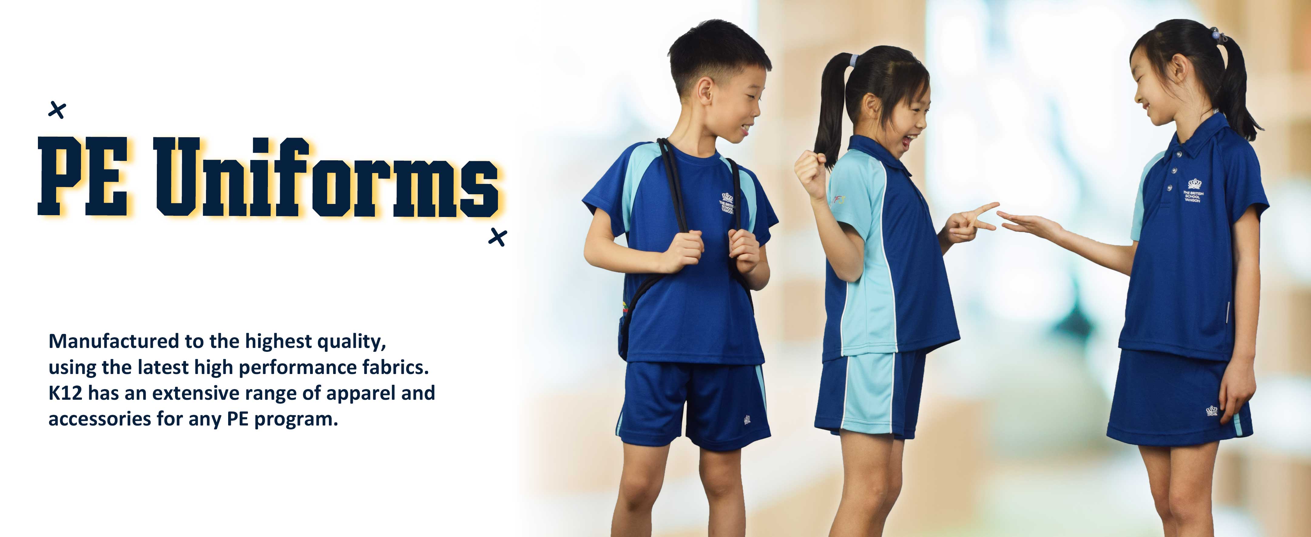 K12 PE Uniforms